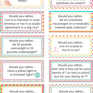 50 Would You Rather Journal Prompts| Printable Would You Rather Writing ...