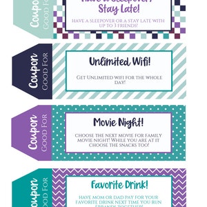 39 Printable Coupons for Tweens and Teenagers, Gifts for Teenagers ...