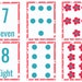 Number Recognition Flashcards-flowers| Number Flashcards 1-10| Flower ...