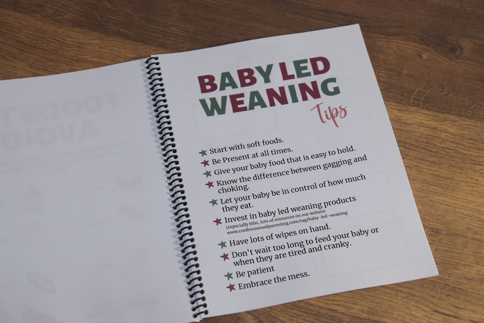 88 Pages of Baby Led Weaning Planner| Printable BLW Planner | Baby Food ...