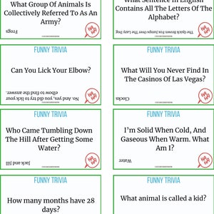 200 Funny Trivia Questions| Hilarious Trivia Questions| Printable Funny ...