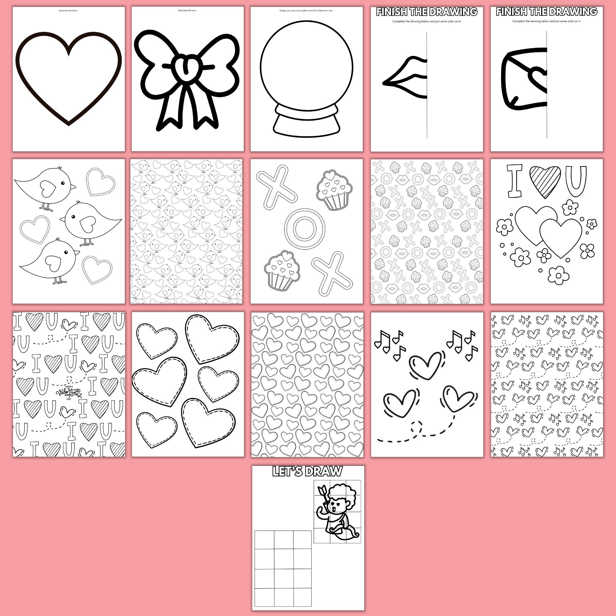 Printable Valentine's Day Game Bundle | Valentine Party Games ...