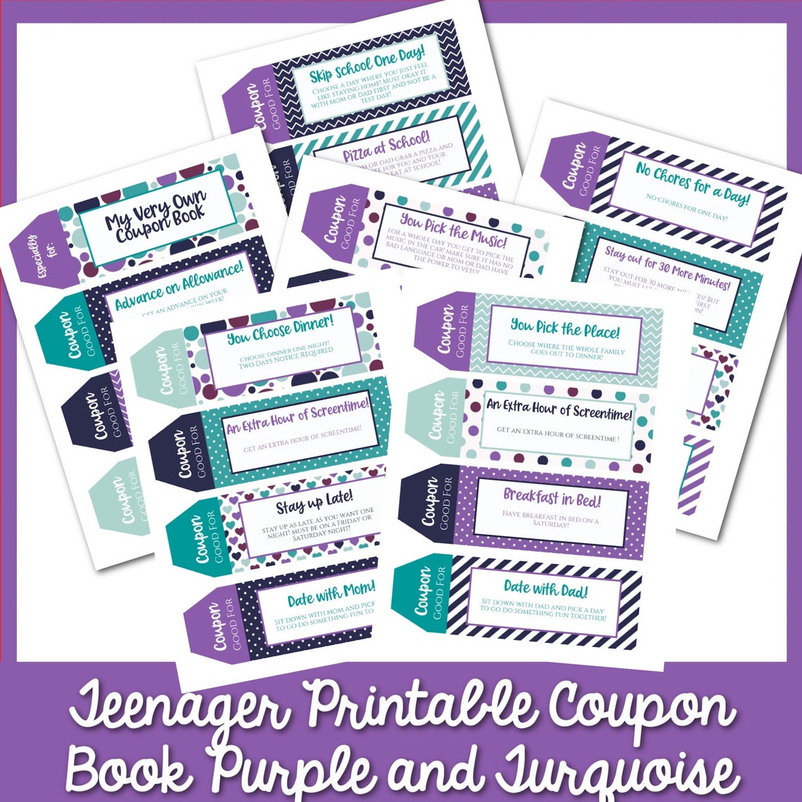 39 Printable Coupons for Tweens and Teenagers, Gifts for Teenagers ...