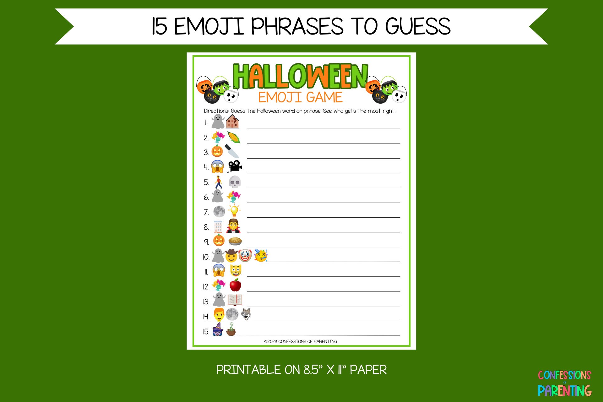 Halloween Emoji Game| Emoji Games for Kids | Halloween Games ...