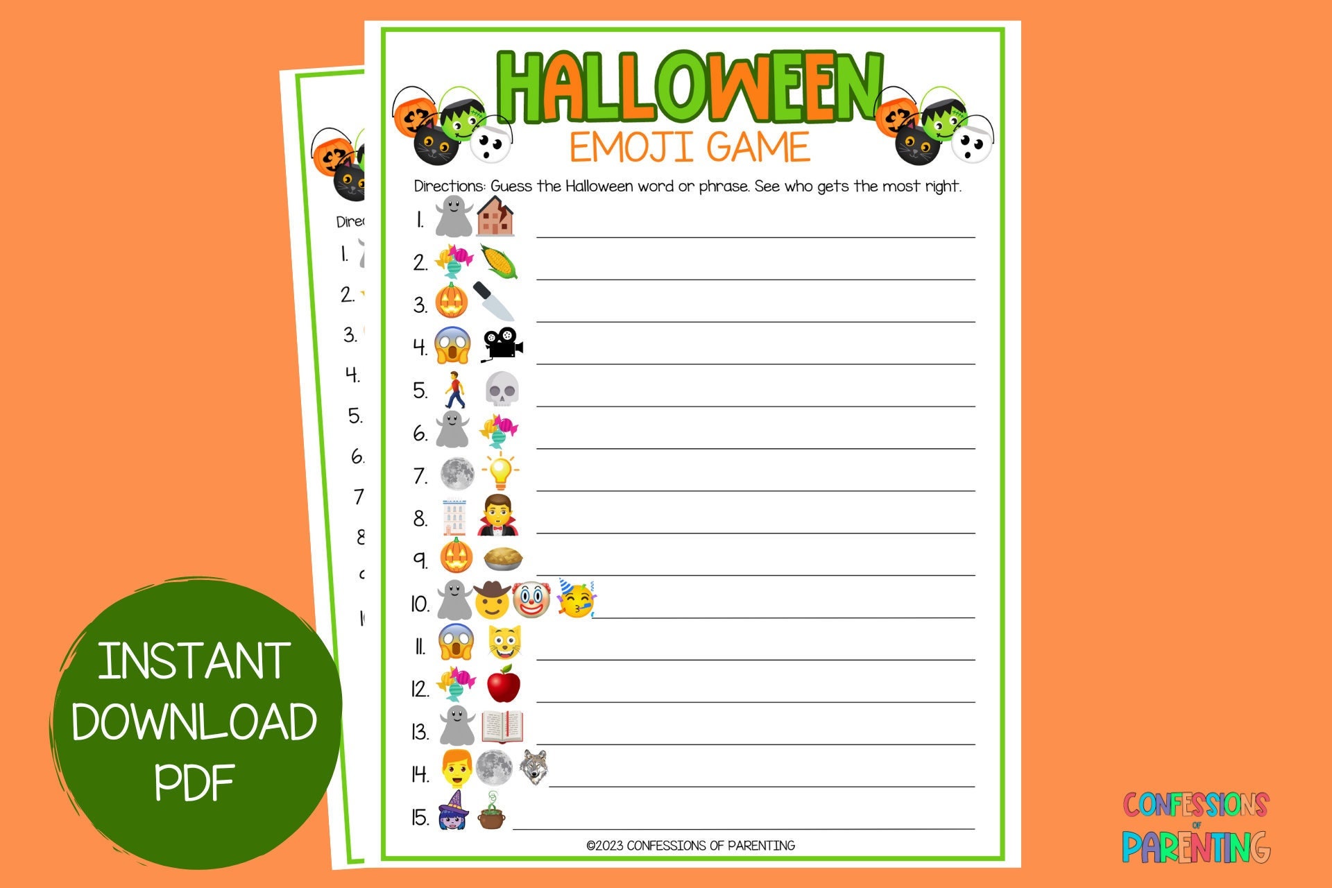 Halloween Emoji Game| Emoji Games for Kids | Halloween Games ...