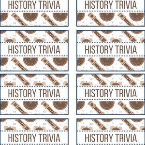 50 History Trivia Questions | Printable History Trivia | History Trivia ...
