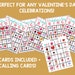 Valentine's Day Bingo Card Valentine Themed Bingo Game for Kids ...