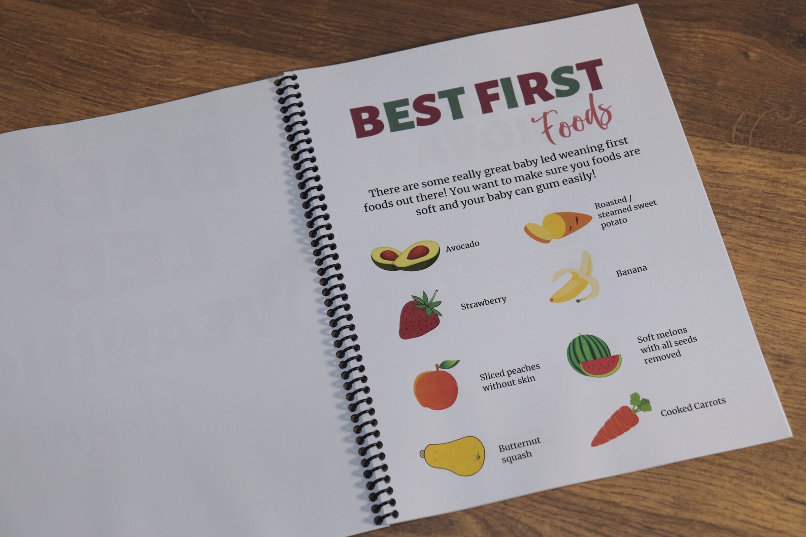 88 Pages of Baby Led Weaning Planner| Printable BLW Planner | Baby Food ...