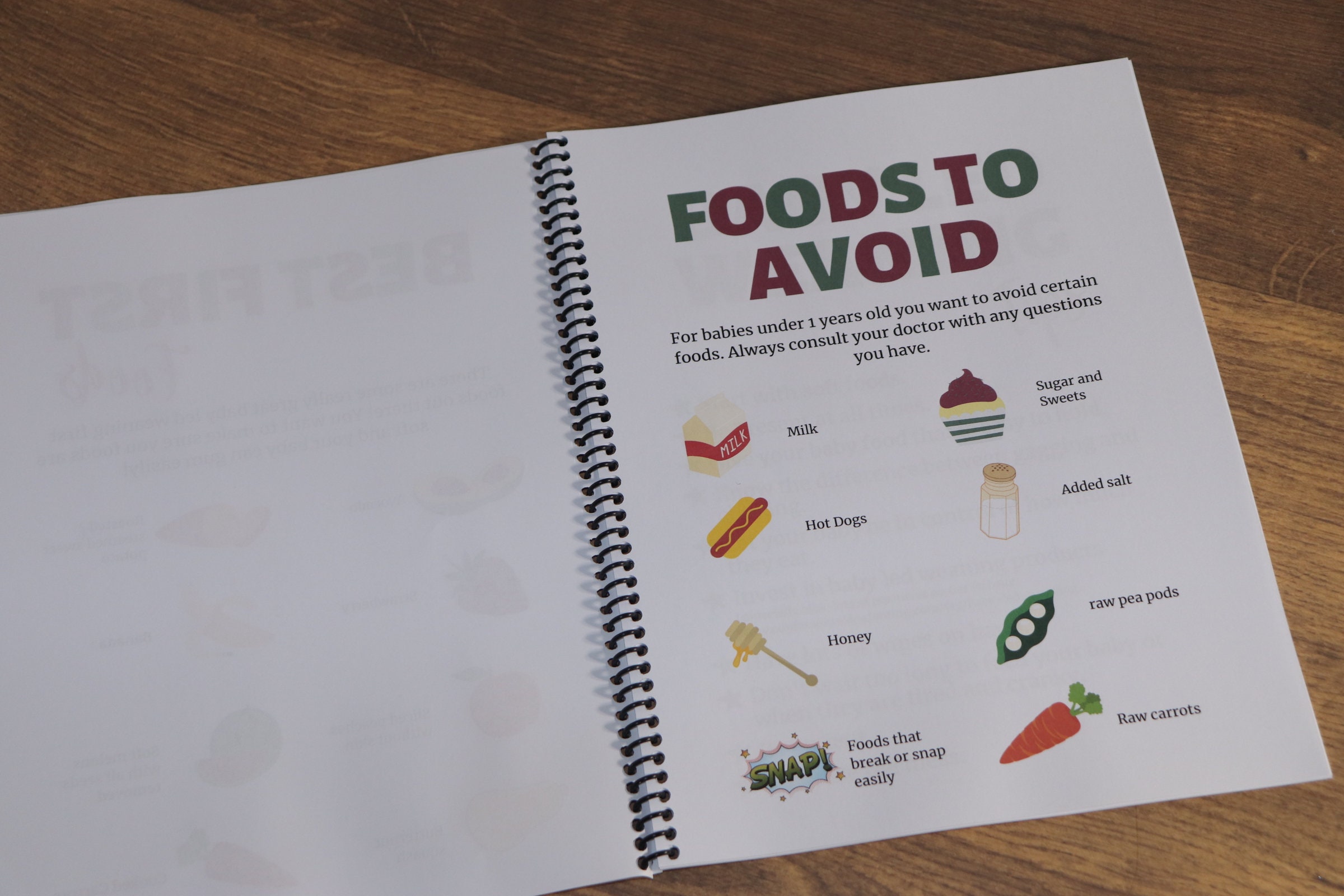 88 Pages of Baby Led Weaning Planner| Printable BLW Planner | Baby Food ...