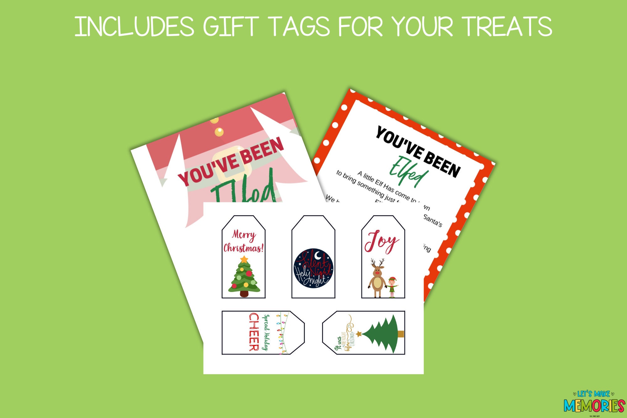 You've Been Elfed | Christmas Printable | Christmas Neighborhood Game ...