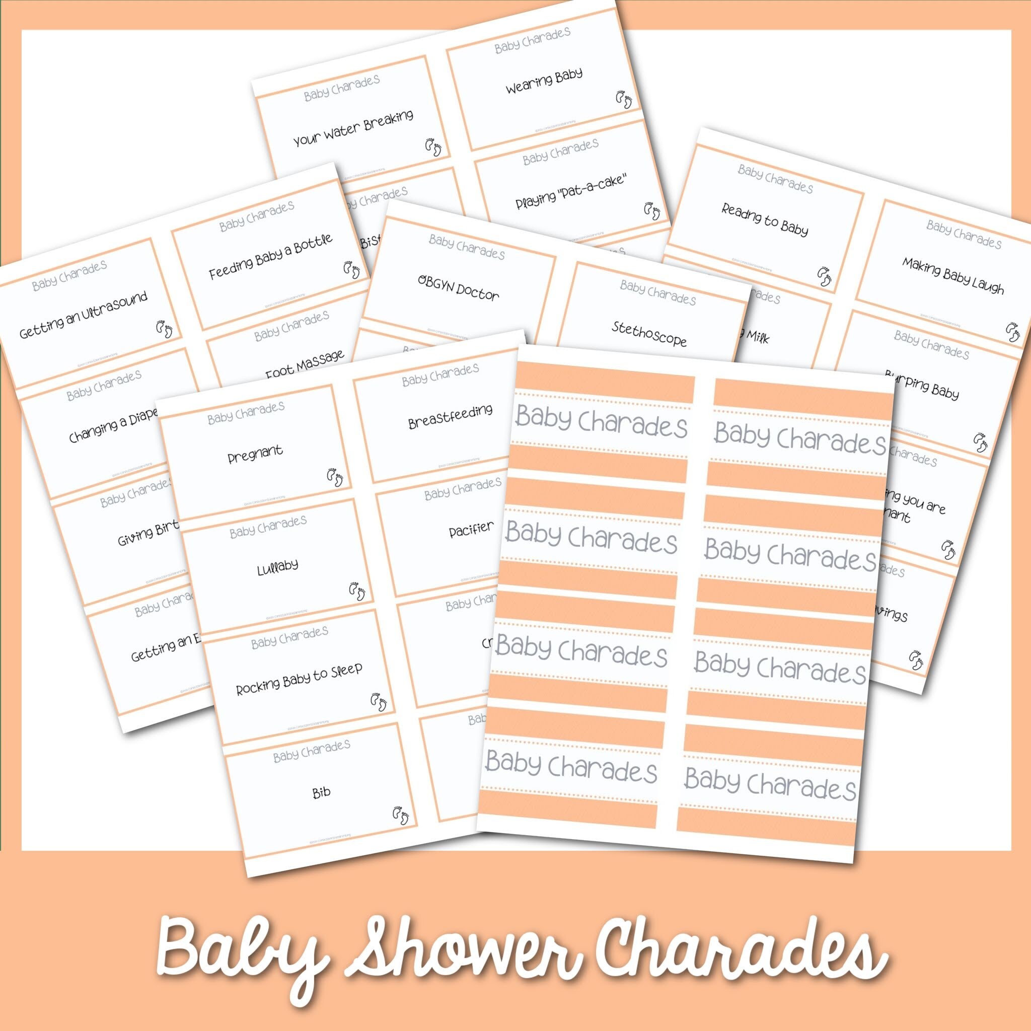 497+ Pages Mega Bundle Charades Fun Activity | Mega Charades Pack ...