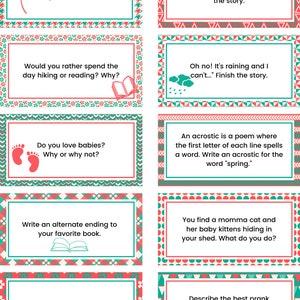50 Spring Journal Prompts | Printable Spring Journaling Activity ...