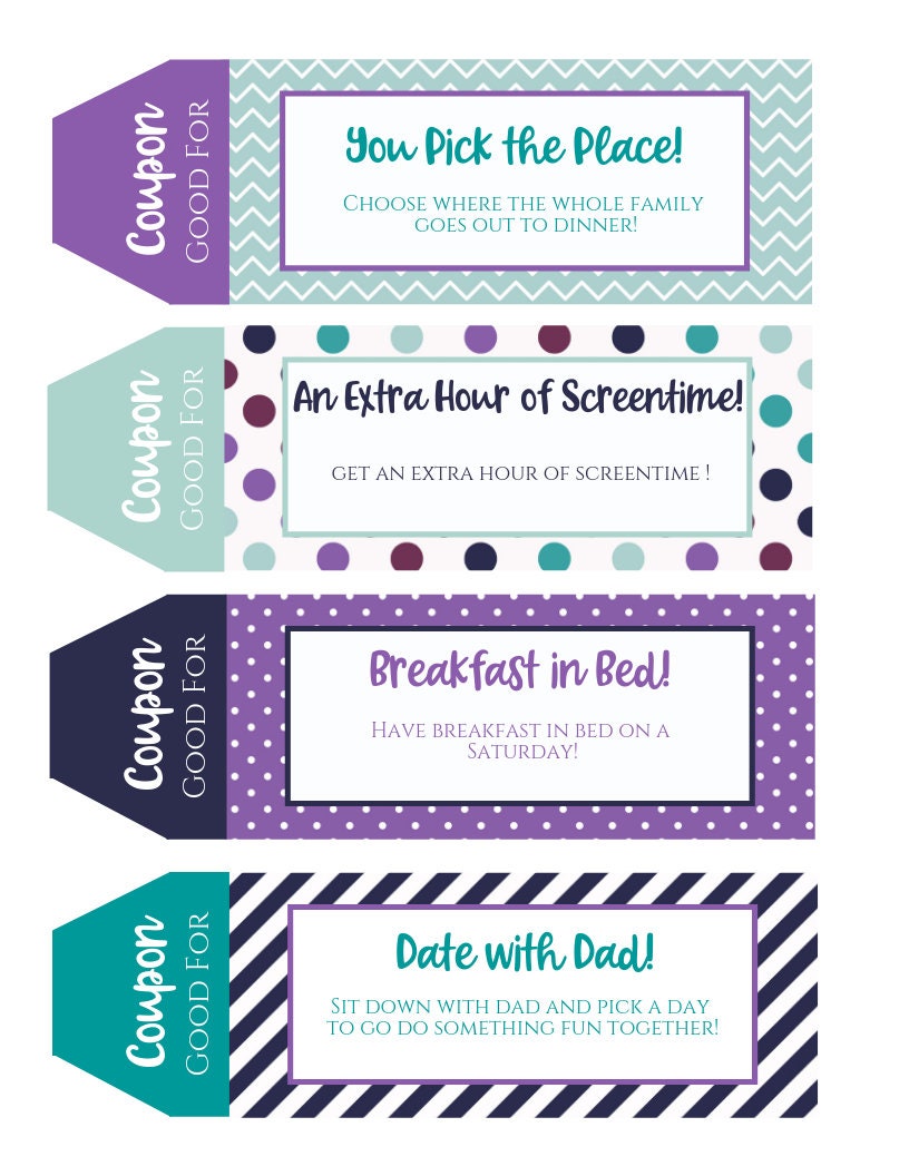 39 Printable Coupons for Tweens and Teenagers, Gifts for Teenagers ...