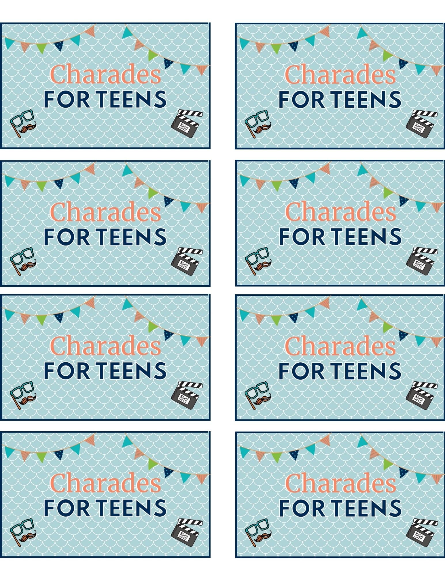 100+ Charades for Teen| Fun Activities for Indoor & Outdoor Games| Teen ...