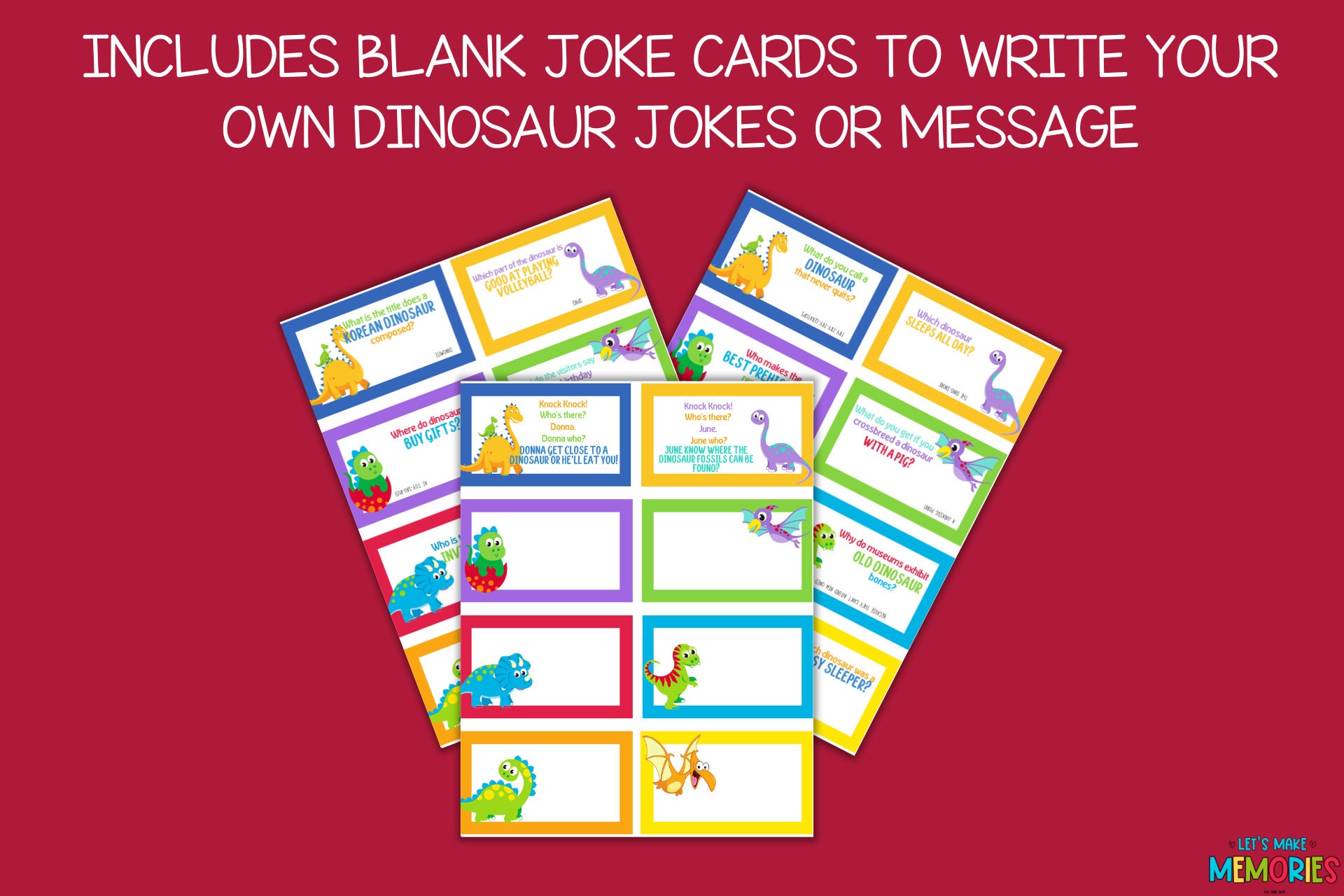 66 Dinosaur Jokes for Kids | Lunchbox Jokes for Kids | Printable ...