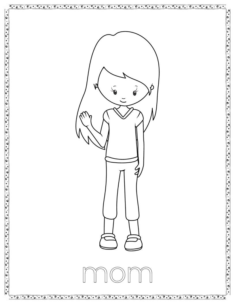 5 Mother's Day Coloring Pages | Printable Mother’s Day Coloring Sheets ...