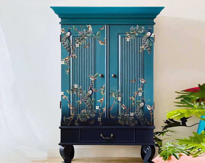 Avian Sanctuary Decor Transfers by Redesign - Furniture Image Transfer ...