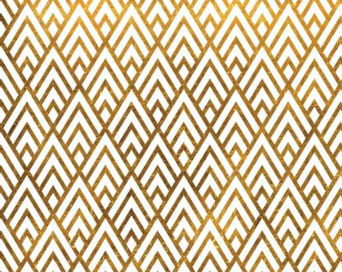 Geo Diamond (gold) Redesign Furniture Decor Transfer - Rub on Image ...