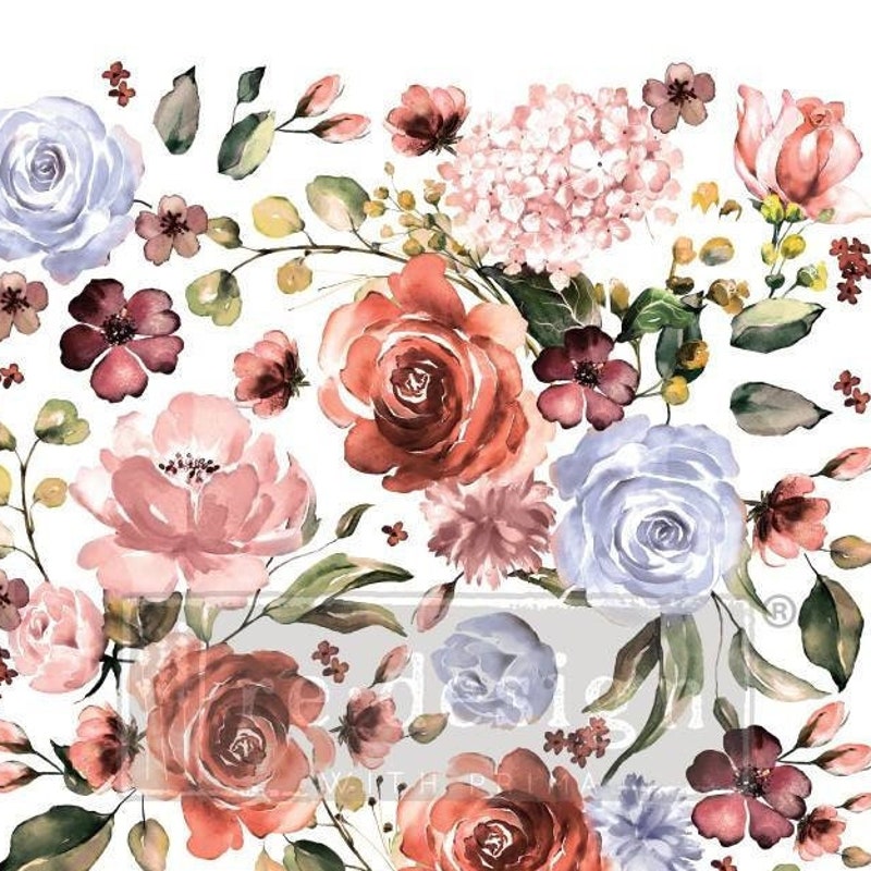 Rose Transfers - Etsy