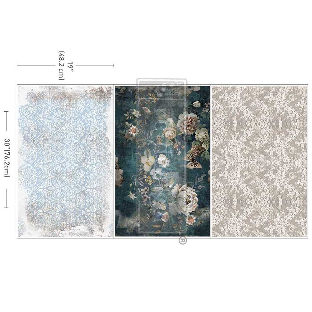 LIMITED EDITION Heartfelt Memories - 3 Pack Decoupage Decor Tissue ...