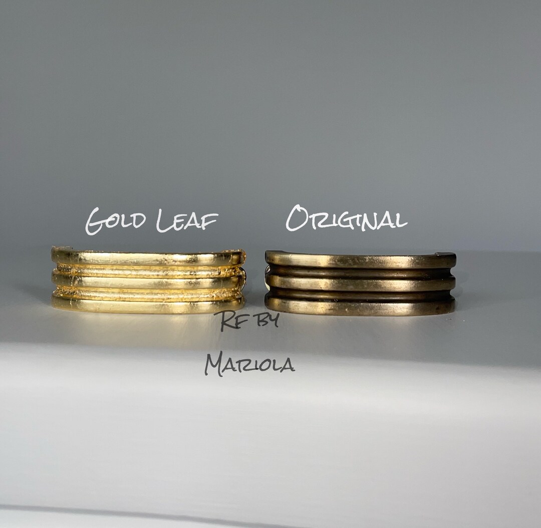 Imitation Gold Leaf by Kacha - 5.5" X 5.5" Each Sheet - Total 25 Sheets ...