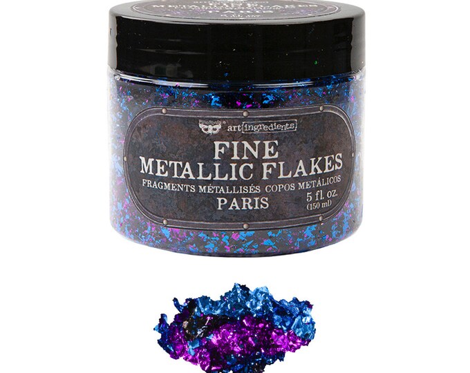Paris - Fine Metallic Flakes - Art Ingredients - Finnabair Mixed Media ...