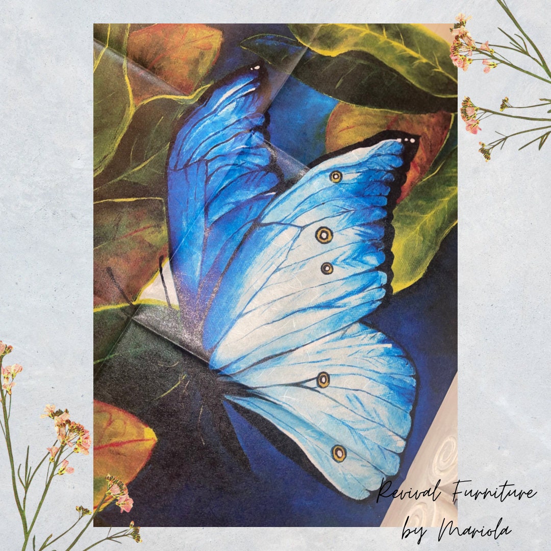 Sapphire Angel Decoupage Paper - Redesign Decor Tissue Paper (23.4"x33 ...