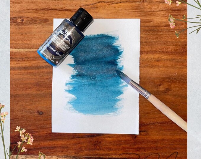 Prussian Blue Liquid Acrylic Paint - Art Alchemy - 1 Fl Oz - Etsy