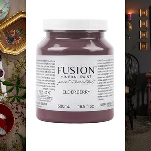 Elderberry Fusion Mineral Paint Furniture Paint Decor Paint - Etsy