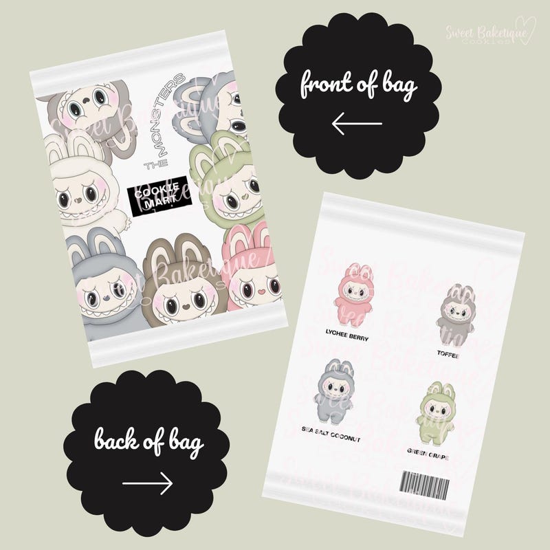 Labubu Template Box - Etsy
