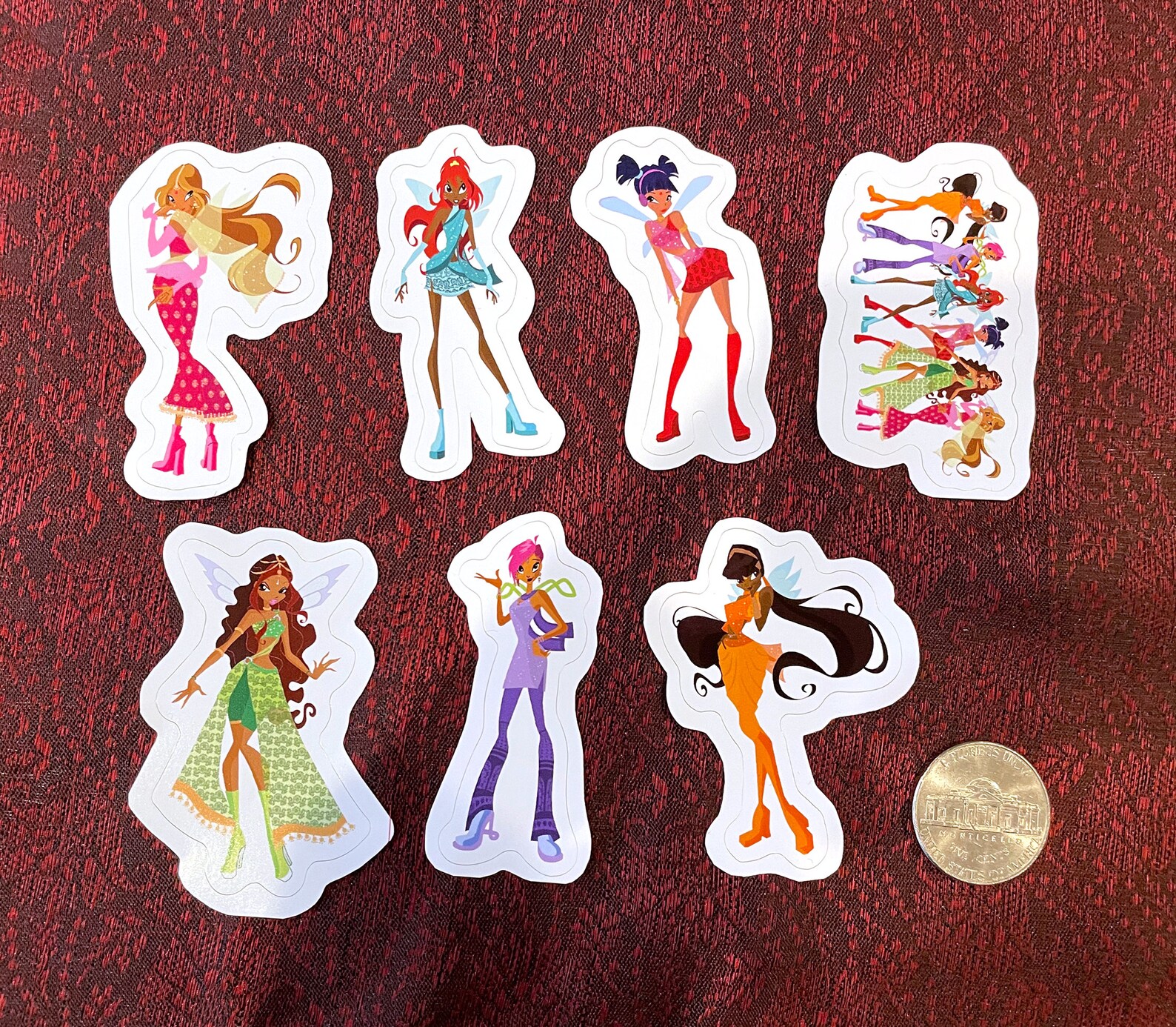 Desi Winx Club Sticker Pack | Etsy