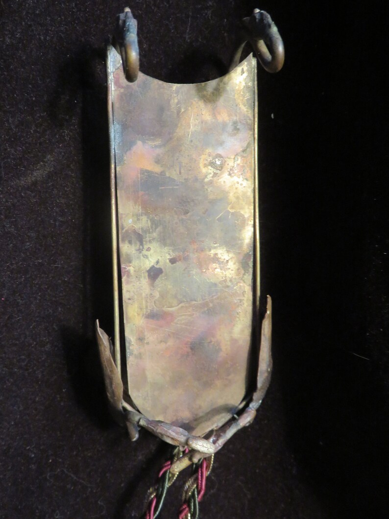 Artisan Made Copper Swan Head Sled Ornament, Vintage - Etsy