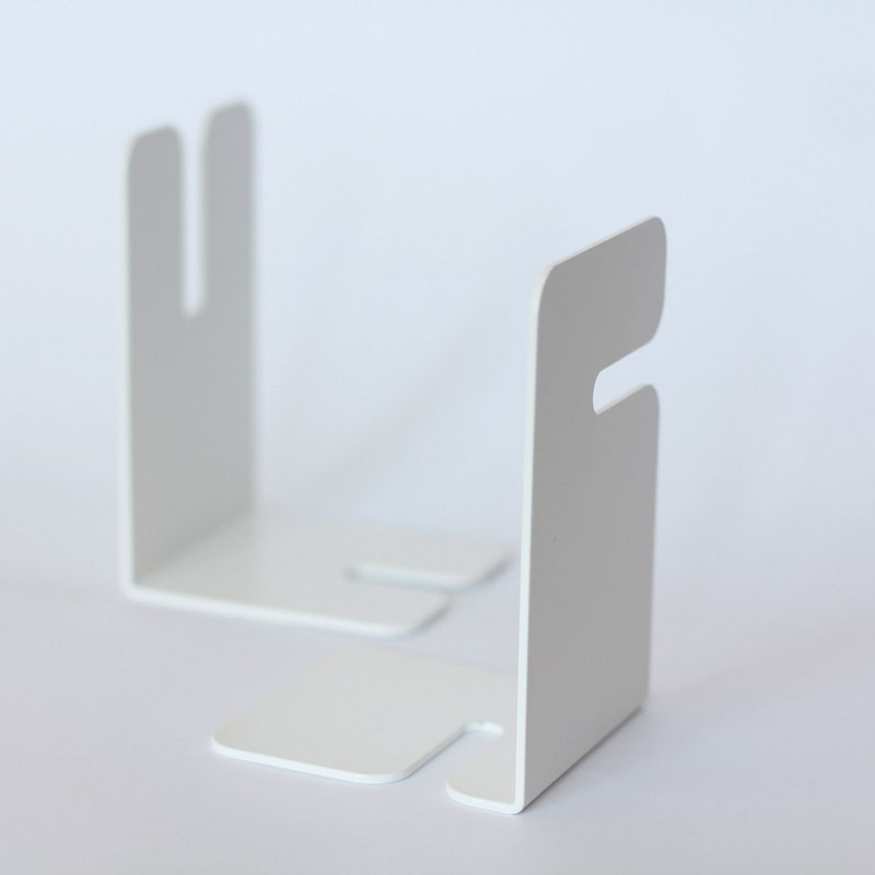 Metal Book End Holders - Etsy