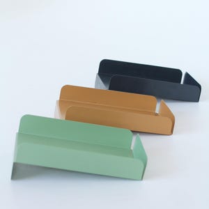 Teal Paper Tray, Metal Desk Organizer, Colorful Desktop Organizer ...