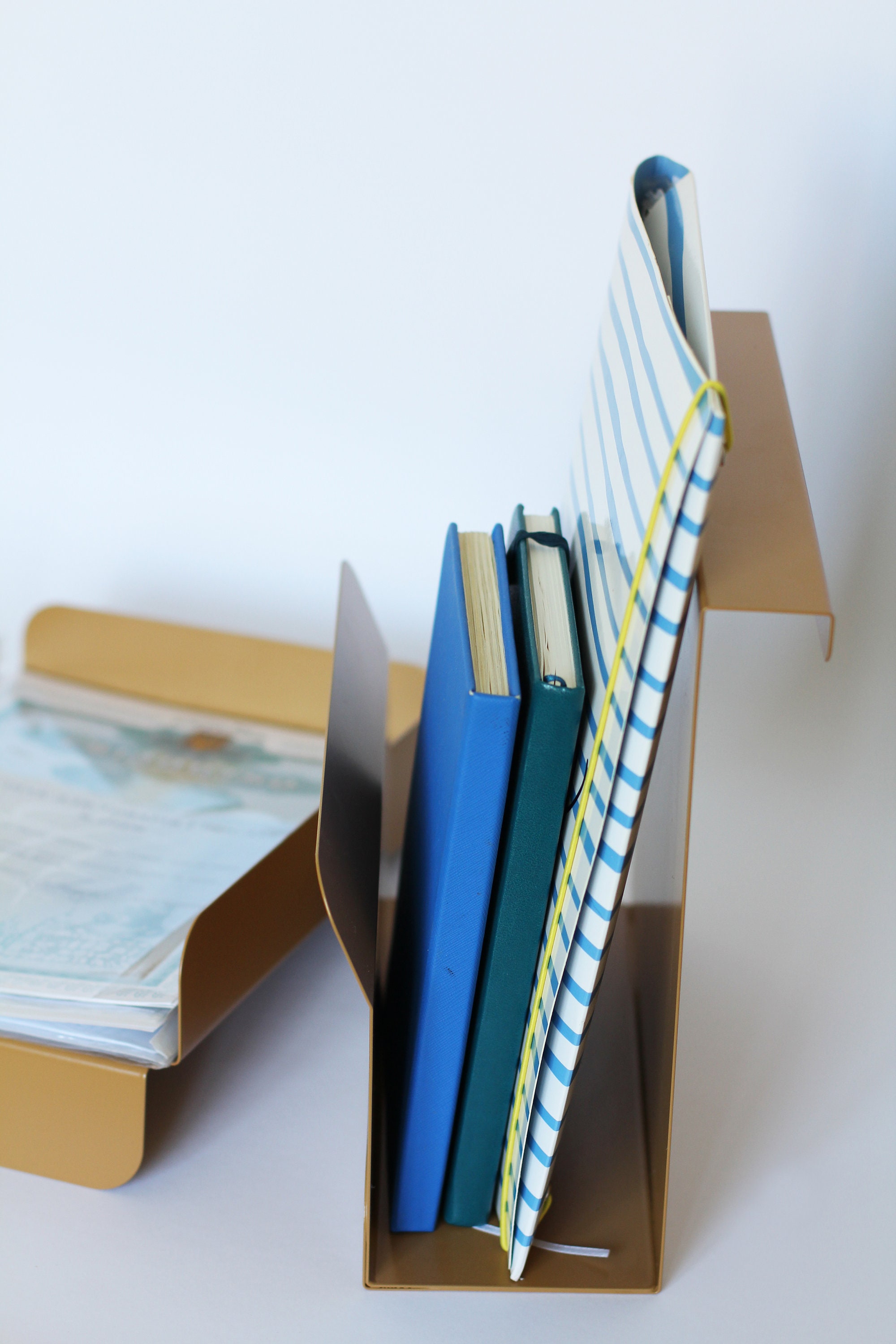 Metal Desk Organizer Magazine Holder Brochure Holder - Etsy