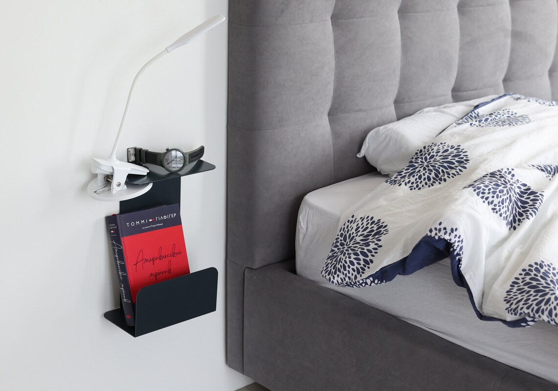 Modern Floating Nightstand Wall Mounted Nightstand With - Etsy