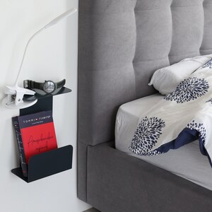 Modern Floating Nightstand Wall Mounted Nightstand With - Etsy