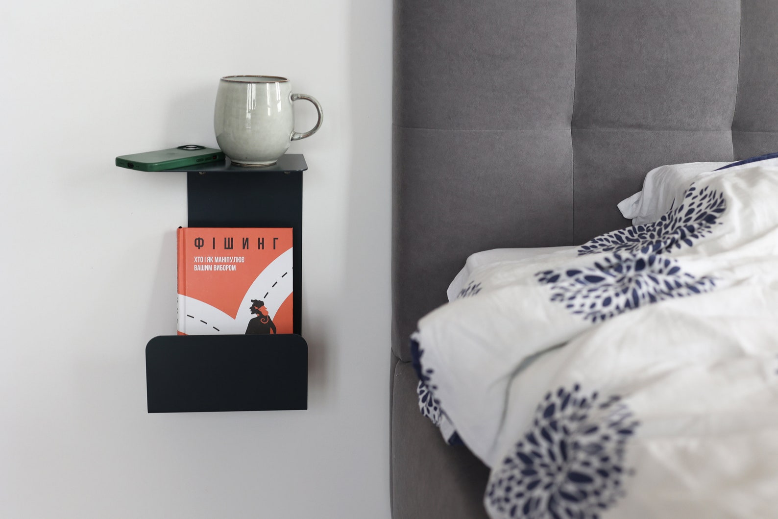 Modern Floating Nightstand Wall Mounted Nightstand With - Etsy