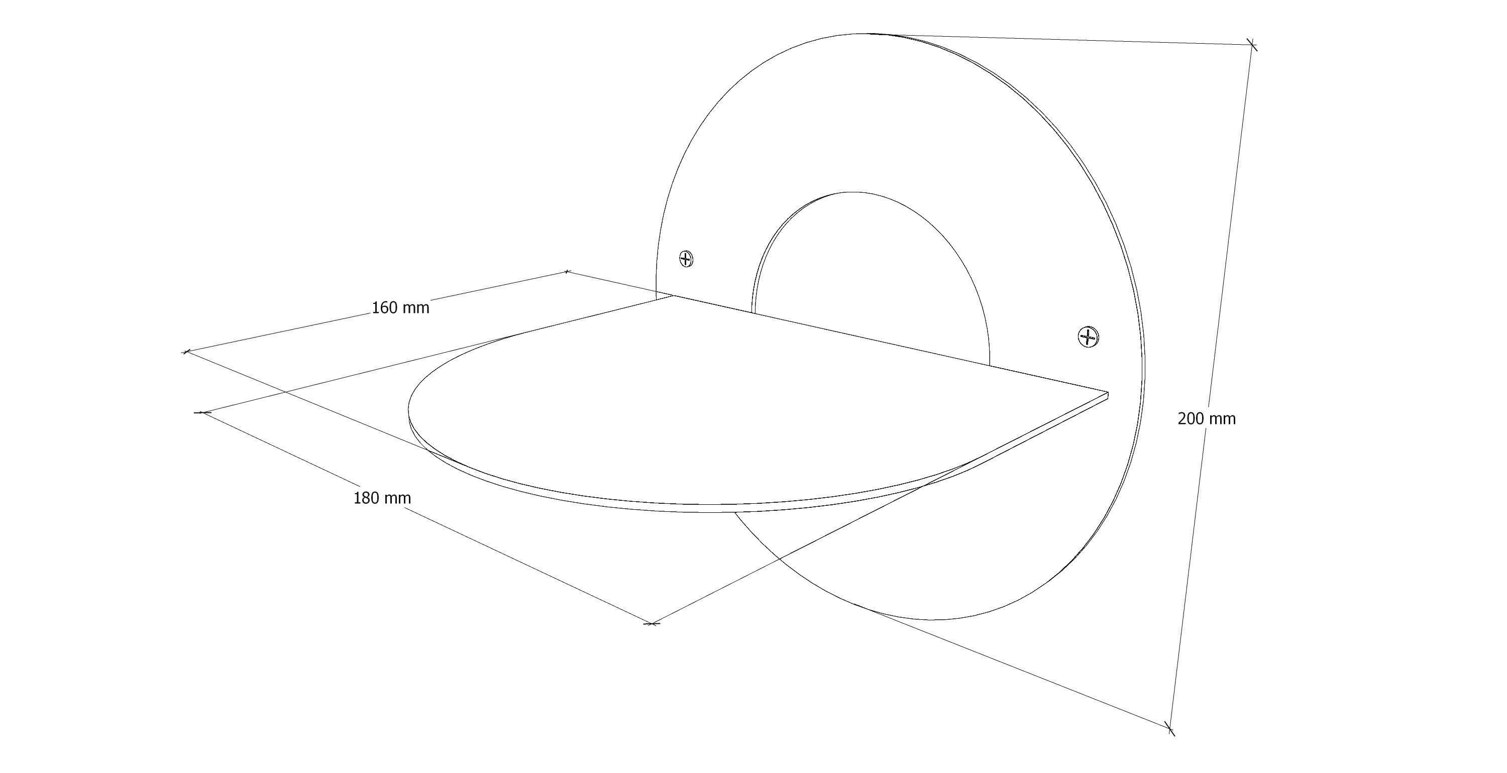 Sage Green Metal Wall Shelf Small Circle Floating Bookshelf - Etsy