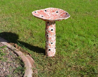 Unique bird bath | Etsy