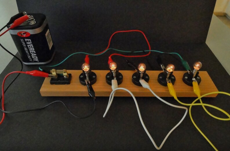 Basic Circuit Kit for Teaching Series and Parallel Circuits | Etsy