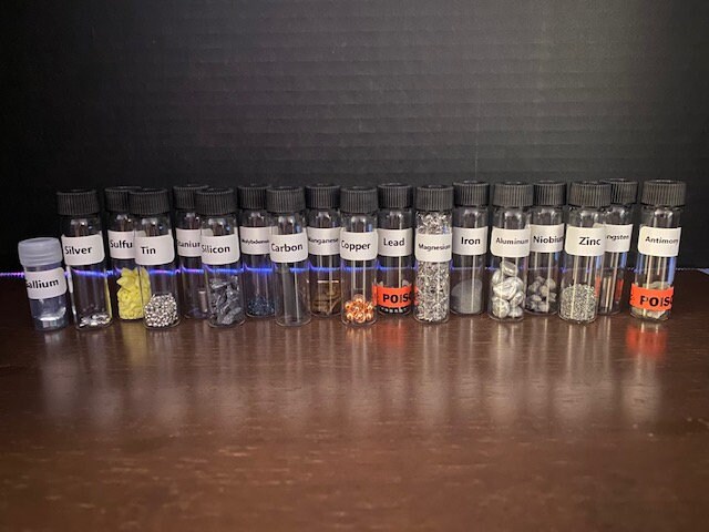 18 Element Collection Set W/educational Package - FREE SHIPPING! - Etsy