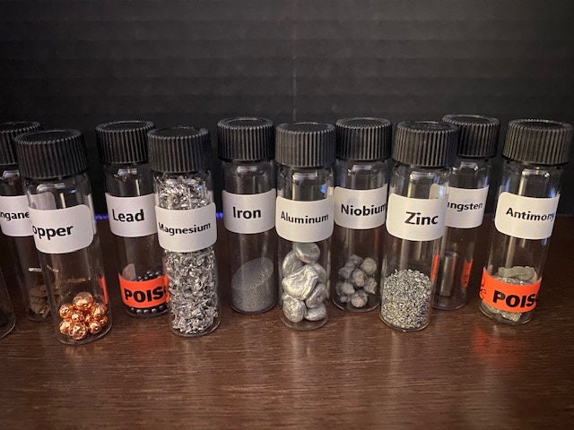 18 Element Collection Set W/educational Package - FREE SHIPPING! - Etsy