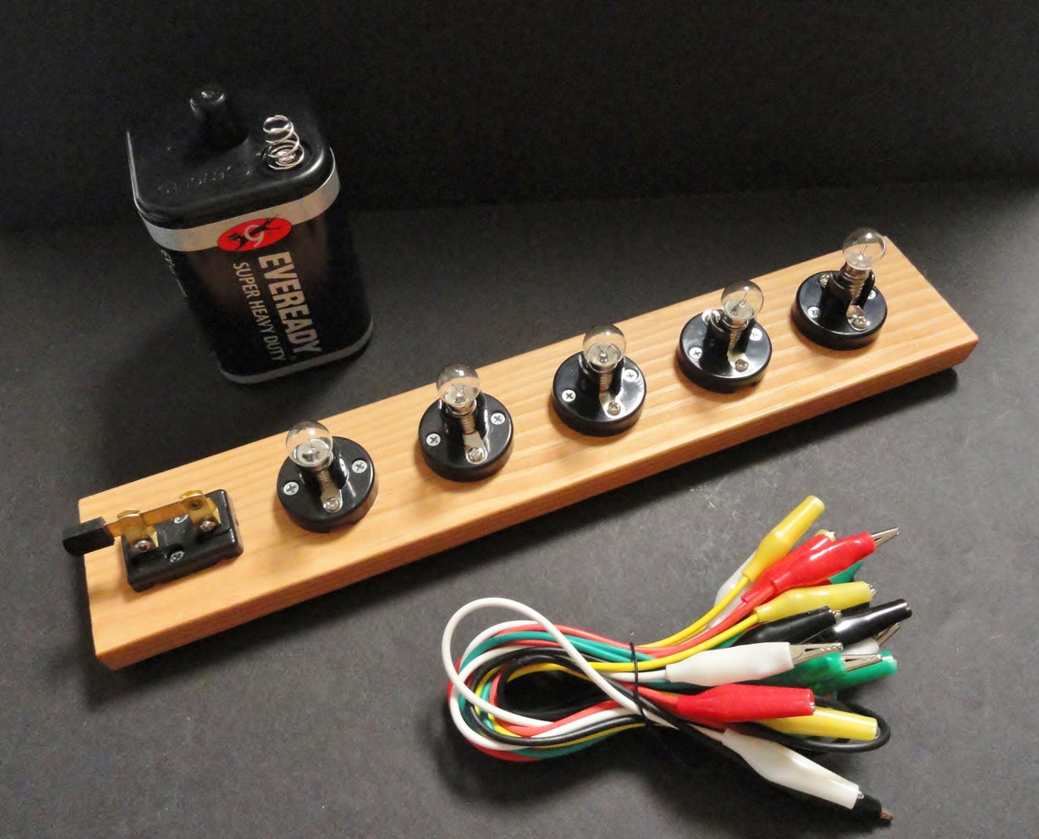 Basic Circuit Kit for Teaching Series and Parallel Circuits | Etsy