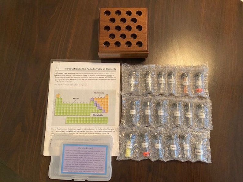 18 Element Collection Set W/educational Package FREE SHIPPING - Etsy