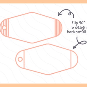 Presized Motel Keychain Template, Vintage Motel Keychain Svg, Retro ...