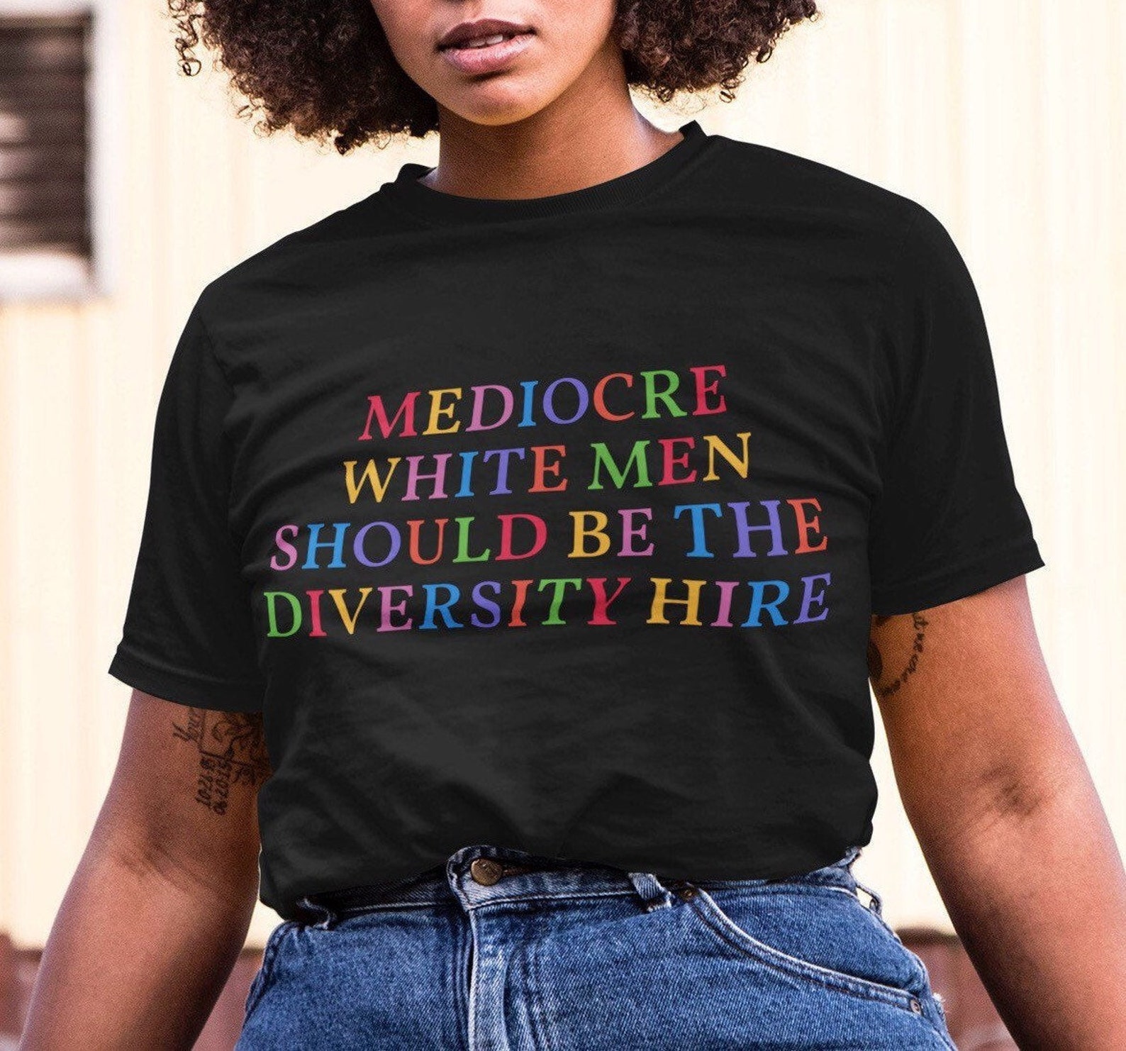 Mediocre White Men Should Be the Diversity Hire T-shirt | Etsy