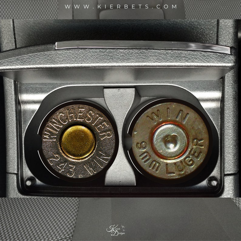 Bullet Car Coaster Set of 2, Gun Ammo Neoprene or Ceramic - Etsy