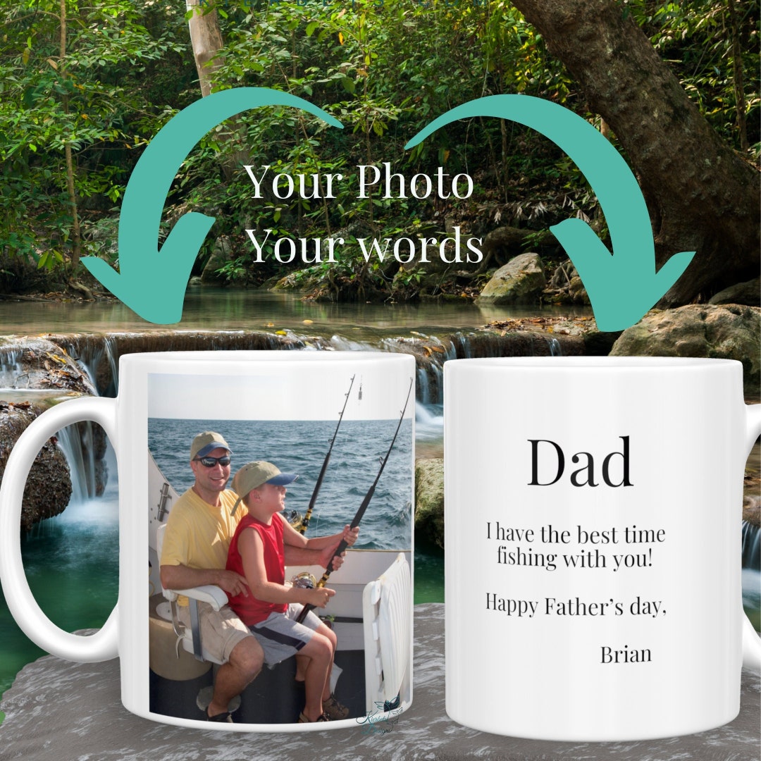 Personalized Photo Message Mug, Custom Anniversary, Birthday, Wedding ...