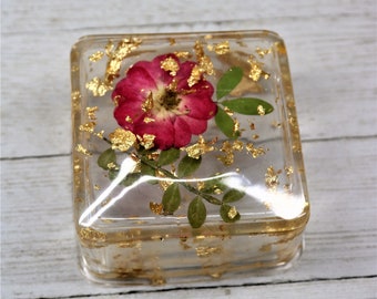Rose Trinket Box - Etsy